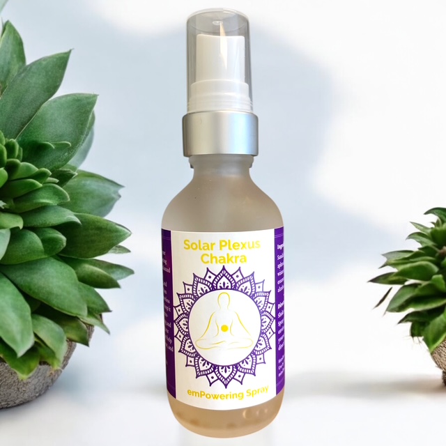 Solar Plexus Chakra Spray - Reiki Infused for emPowerment